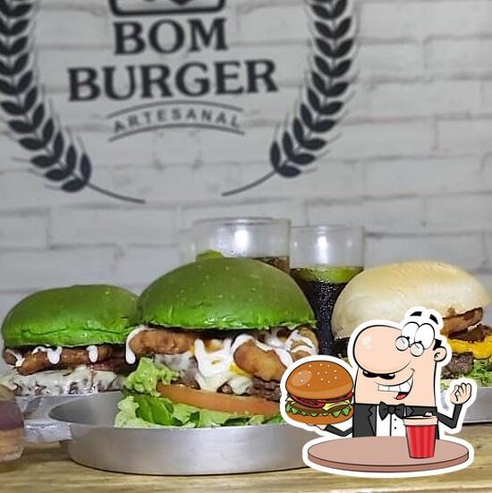 Carta del restaurante Bom Burger, Teresina, R. Barão del Uruçuí