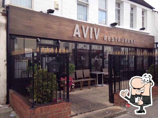 Menu at Aviv Restaurant, Edgware