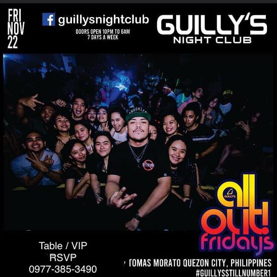 Menu at Guilly's Island Tomas Morato pub & bar, Quezon City, 27 Tomas ...
