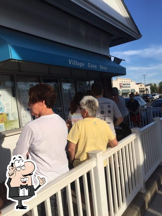 Menu at Village Cone Shop, Grand Rapids