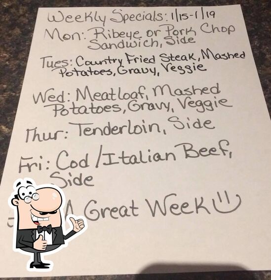 Menu at Murdock's Place pub & bar, Loda