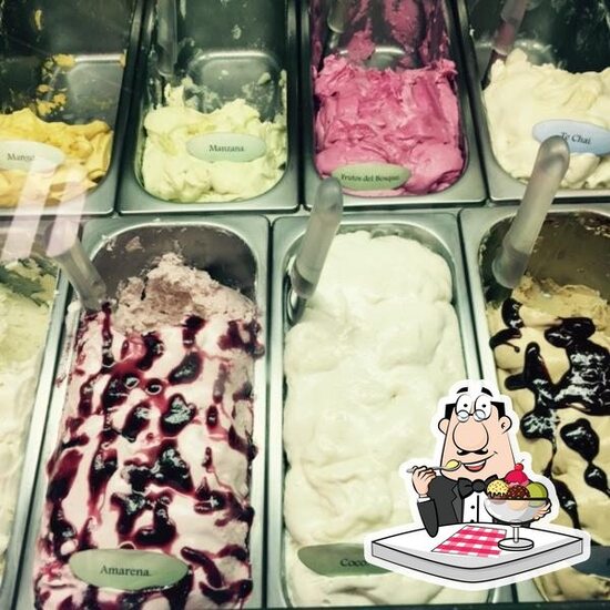 Menu at Bon Gelato, Santiago de Querétaro