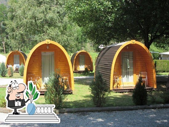 Menu at Camping Melezza, Losone