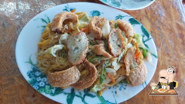 Menu at Ofel's lomi house restaurant, San Pascual