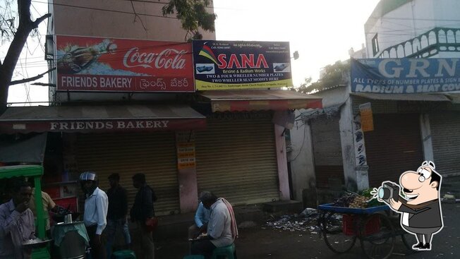 Menu at Friends Bakery, Hyderabad, FC2P+9PG