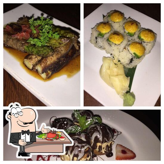 Menu at Katana LA restaurant, West Hollywood