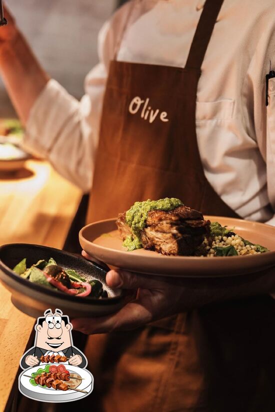 Menu at Olive Restaurant, Adelaide