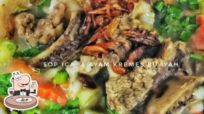 Sop Iga & Ayam Kremes Bu Iyah restaurant, Indonesia - Restaurant reviews