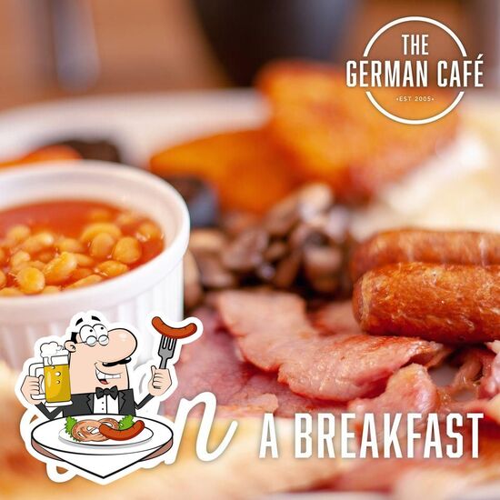 Menu at The German Cafe, Solihull