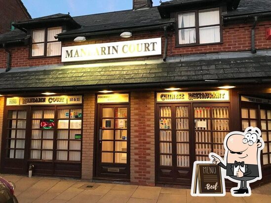 Menu at Mandarin Court restaurant, Thatcham