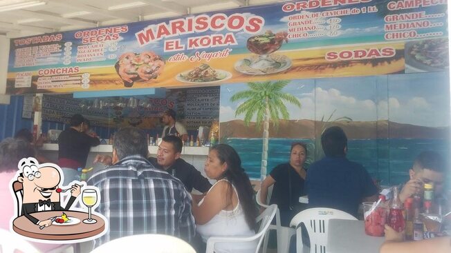 Carta del restaurante Mariscos El Kora, Ensenada