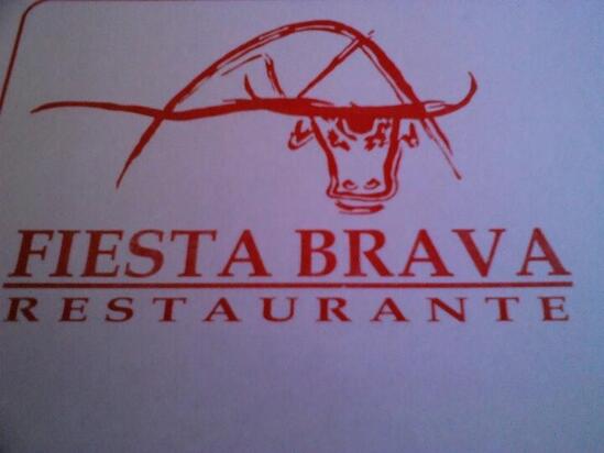 Menu at Fiesta Brava restaurant, Paraíso, Melchor Ocampo