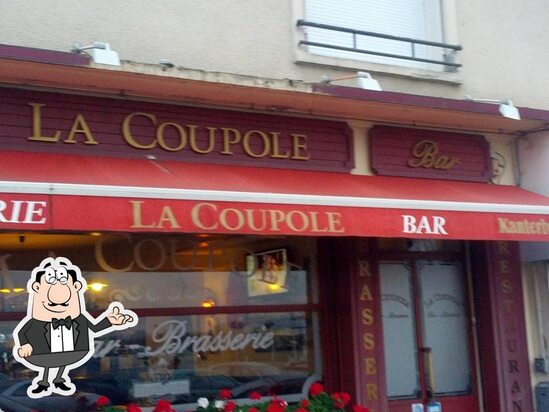 Menu au La Coupole restaurant, Pompey