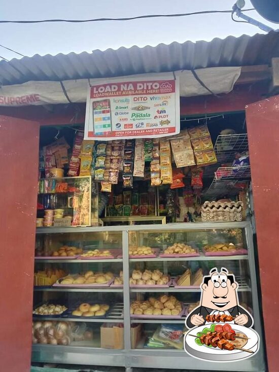 Menu at Masaga bakery, Juban