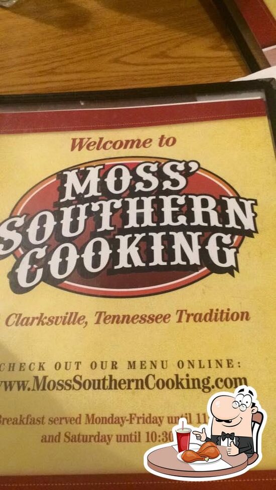 Menu at Moss' Southern Cooking restaurant, Clarksville, Northfield Rd.