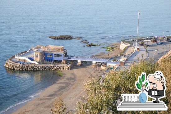 Menu au Aiman Jet Park café, Al Hoceima