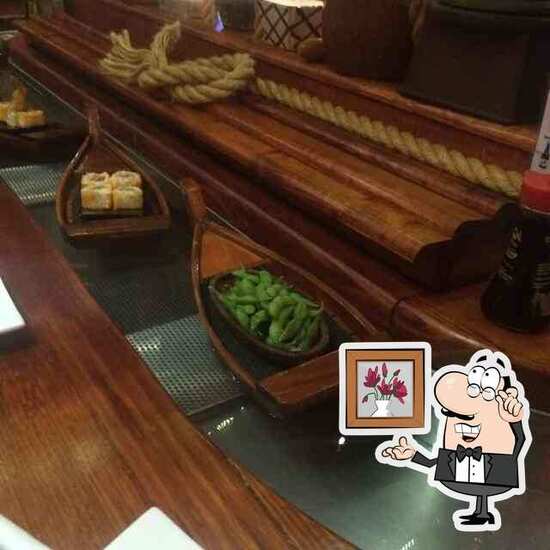 Menu at Kawa Sake Sushi Boat restaurant, Yarraville