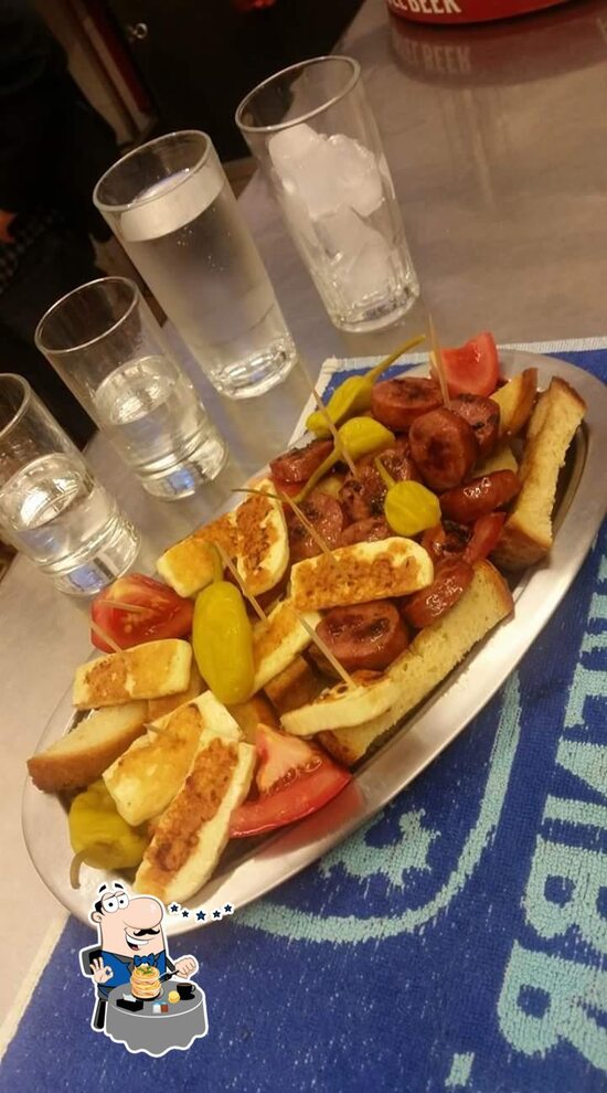 Menu at Ouzeri Karayiannis, Athens