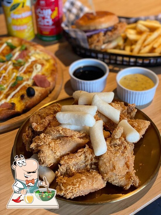 Menu at Mr Korean Chicken restaurant, Oakleigh