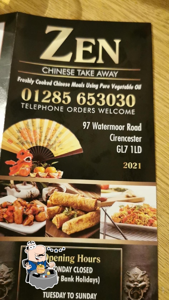 Zen Chinese Takeaway, Cirencester - Restaurant menu, prices and reviews