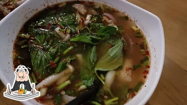 Menu at ลาบนัวอุดร จตุจักร Larbnuaudon Jatujak restaurant, Bangkok