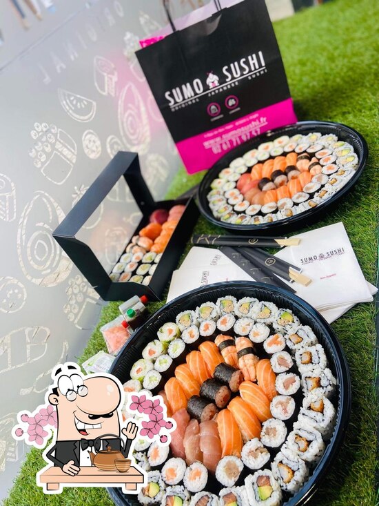 Menu at Sumo SUSHI restaurant, L'Aigle
