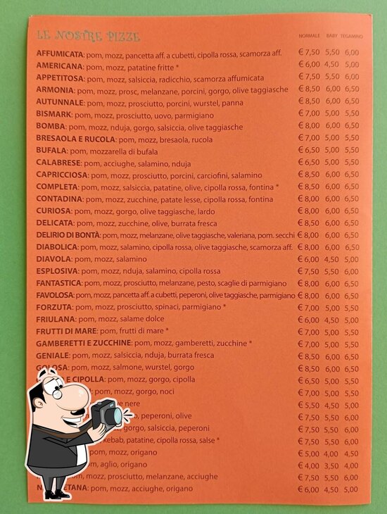 Pizza D'Arte, Giaveno - Menu del ristorante, prezzi e recensioni