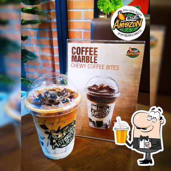 Menu at Café Amazon ชุมชนวัดเกาะ cafe, Bangkok