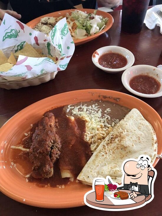 Menu at El Charro Mexican Restaurant, Belle