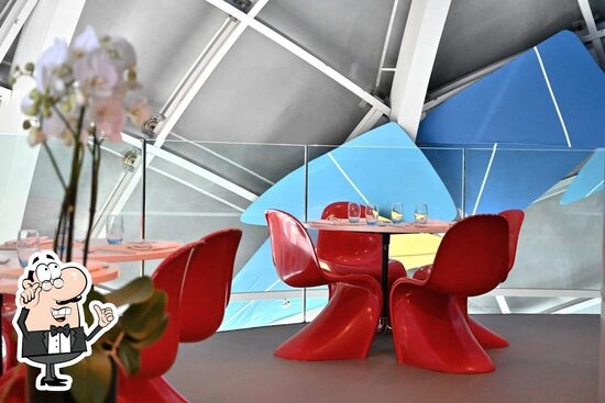 Menu at Atomium-Restaurant, Brussels