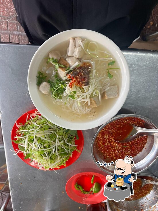 Menu at Bánh canh Cúc Trường restaurant, Ninh Hòa