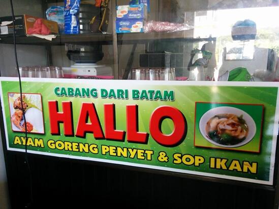 Hallo, Batam - Restaurant menu, prices and reviews