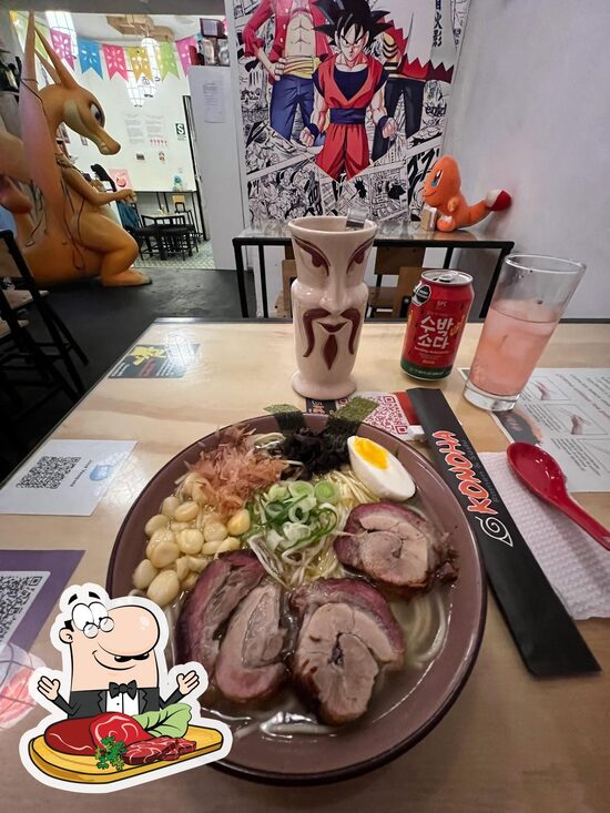 Menu at Konoha Ramen & Sushi restaurant, Cajamarca