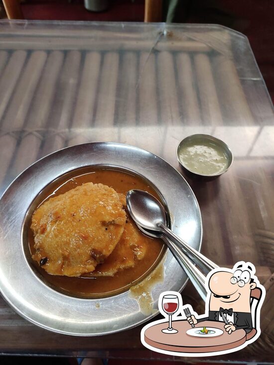 Menu at Udupi Brahmin's Cafe, Bengaluru