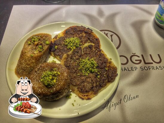 Menu at yahyaoğlu osmanlı tatlısı&halep sofrası, Bursa