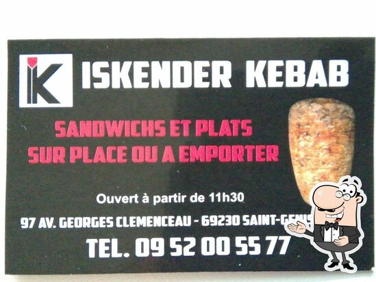 İskender kebab St genis Laval ( kebab veau fait maison) restaurant, St ...