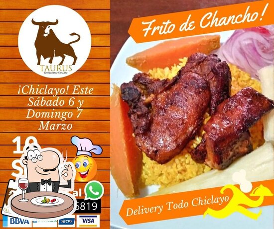 Menu at Taurus Restaurante Online, Chiclayo