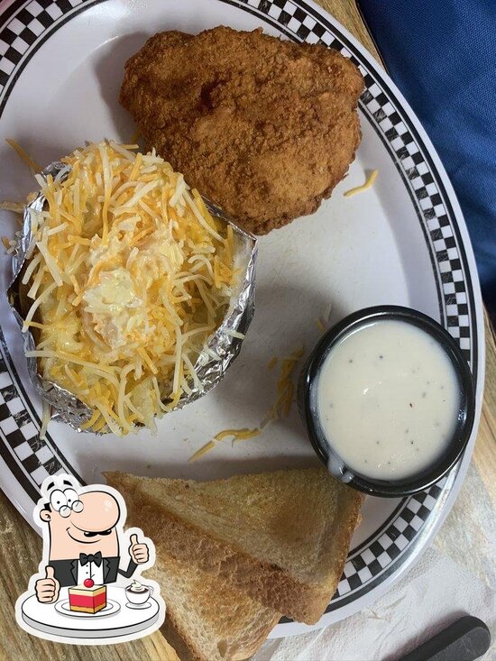 Menu at Mama Jack's restaurant, Kountze