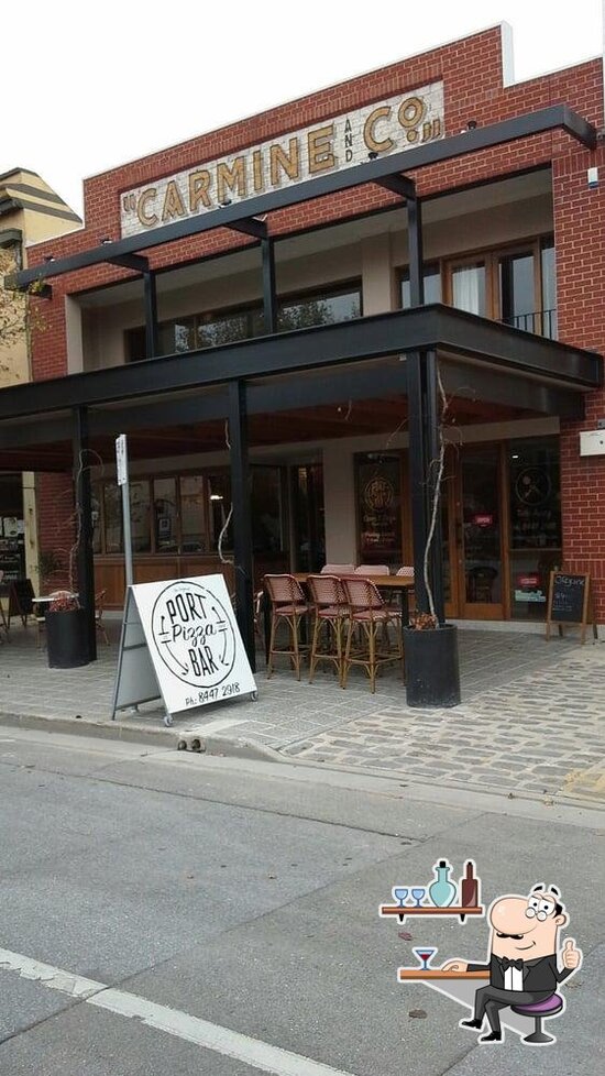 Menu at Port Pizza Bar, Port Adelaide