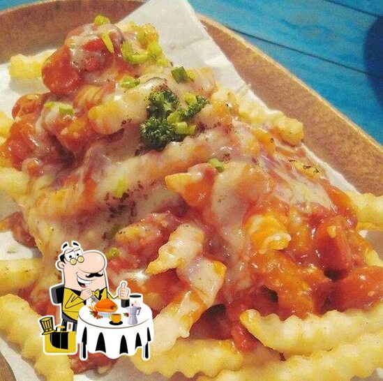 Menu at Potato Hub, Quezon City