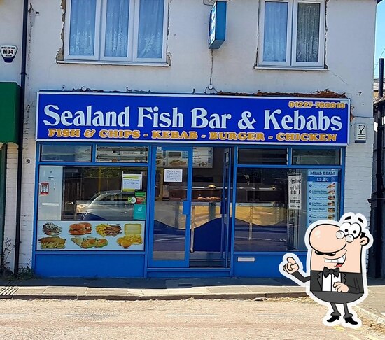 Carta de Sealand Fish Bar, Canterbury