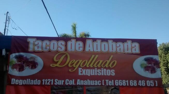 Tacos de Adobada Degollado, Los Mochis - Menú del restaurante, precios ...