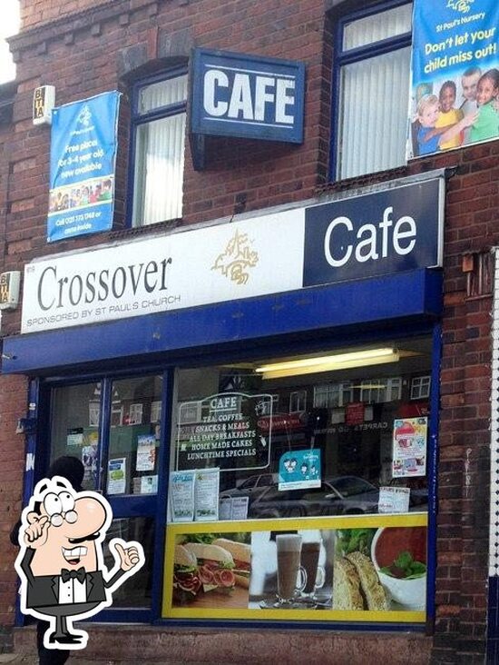 Menu at Crossover Cafe, Birmingham