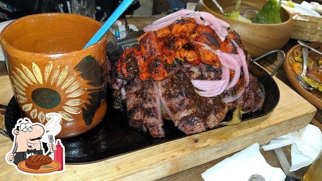 Menu at Toro Bronco steakhouse, Mexicali