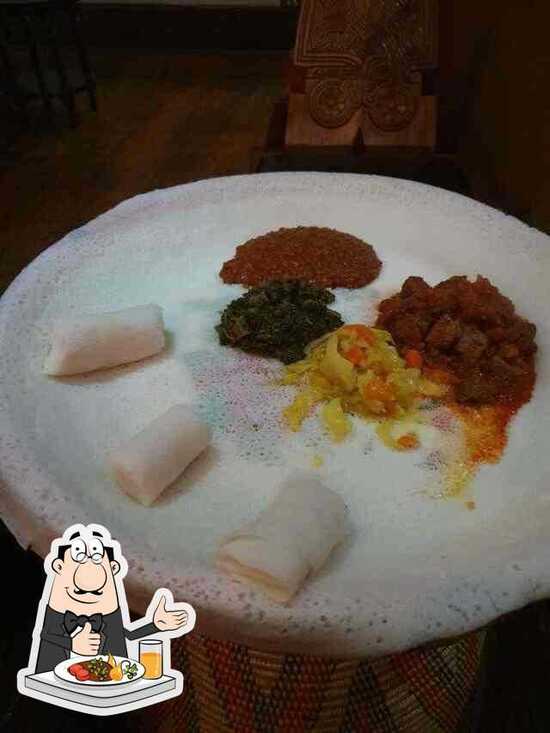Menu at Addis in Cape Ethiopian Restaurant, Cape Town