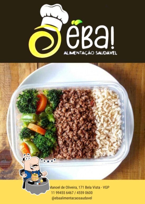 Menu at eBa! Alimentação Saudável restaurant, Vargem Grande Paulista