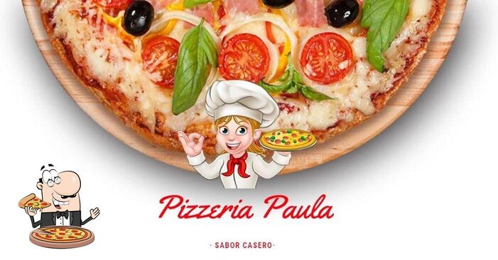 Menu at Pizzas Paula restaurant, Monterrey