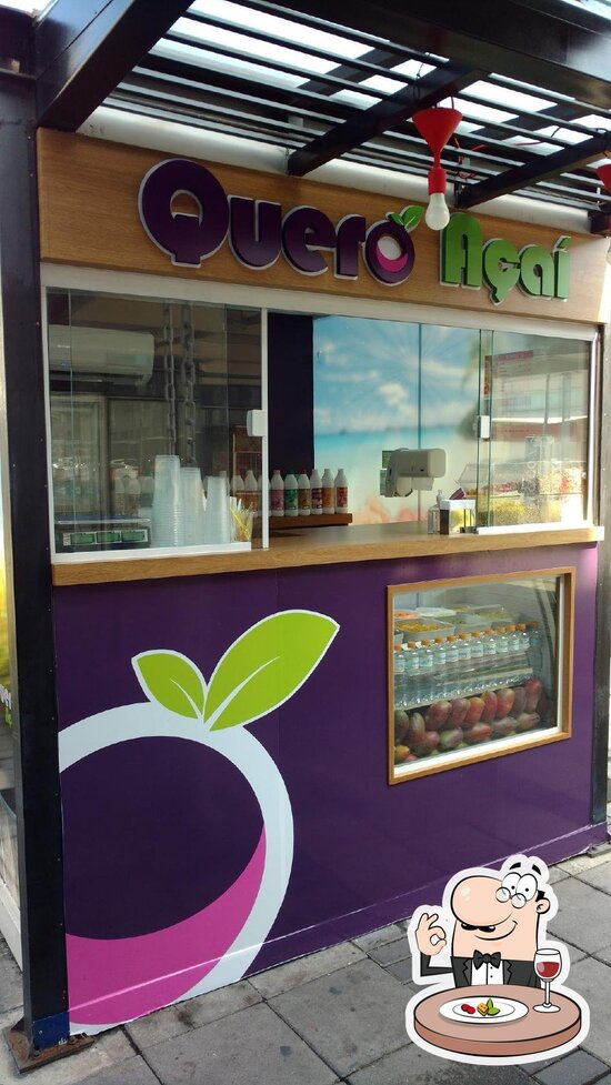 Carta del pub y bar Quero Açaí (Uptown), Rio del Janeiro, Av. Ayrton Senna
