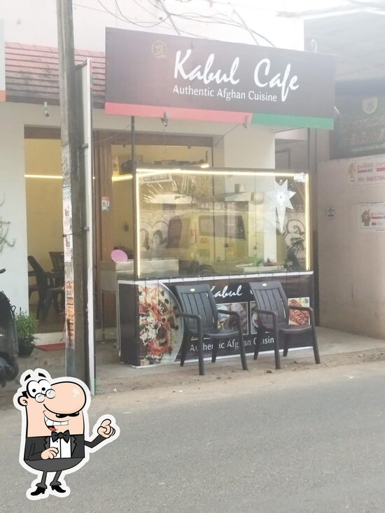 Menu at Kabul Cafe, Kazhakkoottam