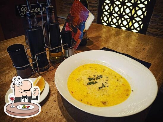 Menu at La Piazza restaurant, Prilep